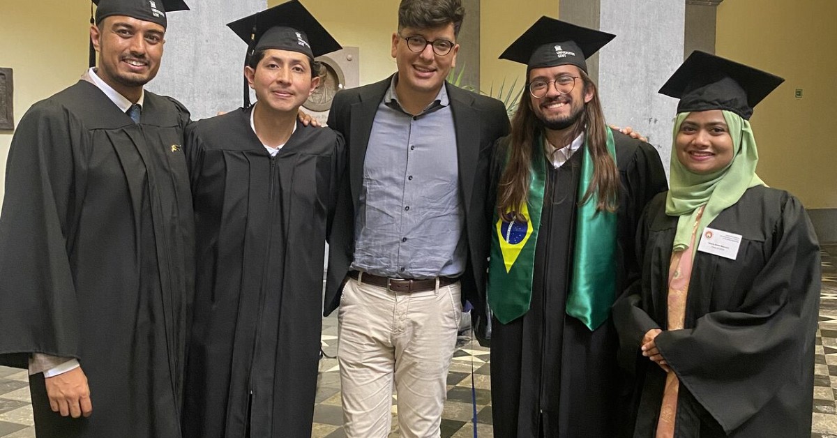 Successful Graduation of IMFSE Students in Ghent | News | FRISSBE