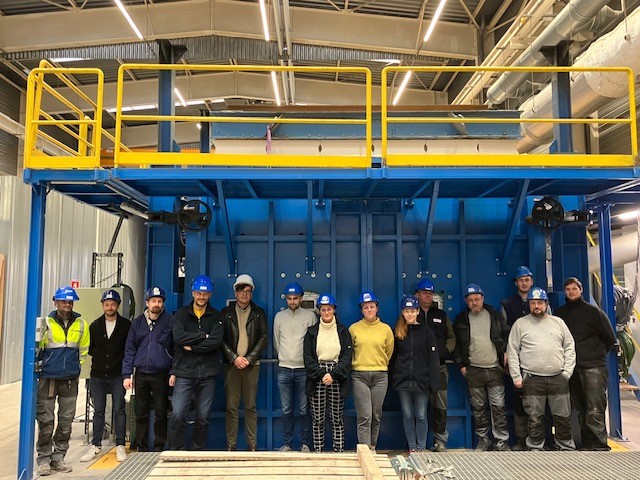 Dr Ulises Rojas visited Efectis Fire Laboratory | News | FRISSBE